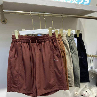 梦瑞丽5021女士夏季新品高腰休闲四分裤速干短裤沙滩裤时尚短裤