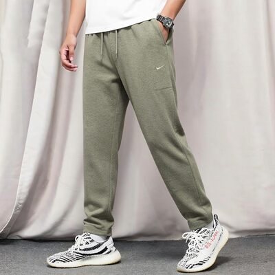 Nike耐克裤子绿色长裤速