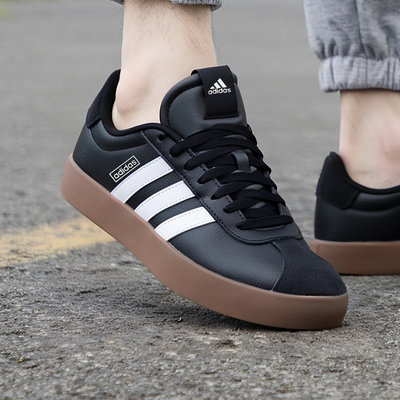 阿迪达斯板鞋男2025春季新款VLCOURT3.0韩版T头鞋运动复古德训鞋