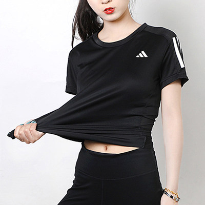 Adidas短袖女2025夏季新