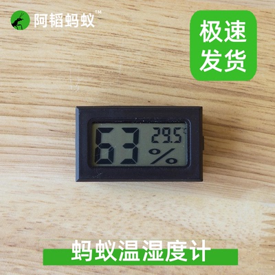 蚂蚁温度计阿韬ants桌面温湿度计mini版