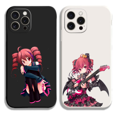 重音teto少女可爱侧边11手机壳16适用iphone13PRO苹果15maxr红米17一加ace3小米14液态IQOO12硅胶VIVO全包软