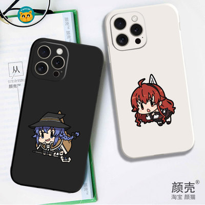 无职转生 洛琪希 艾莉丝11手机壳12适用iphone13PRO苹果15maxr红米K70一加ace2小米14液态IQOO12硅胶VIVOX100