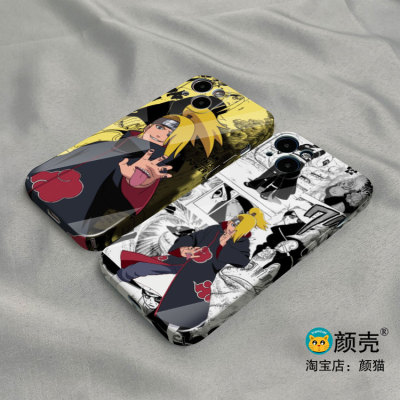 火影忍者 迪达拉 12光面16Plus手机壳11适用XS MAX苹果XR保护套iPhone14菲林硬壳小米13PRO华为P50 VIVO S15