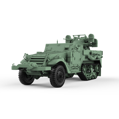 SS72552 1/72 军事模型 美国 M16 MGMC半履带车