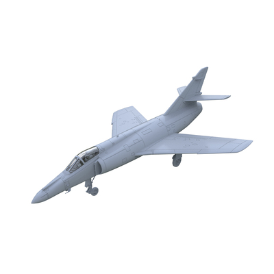 LYR87705 1/87 军事模型 法国 超级军旗 舰载攻击机  1pc