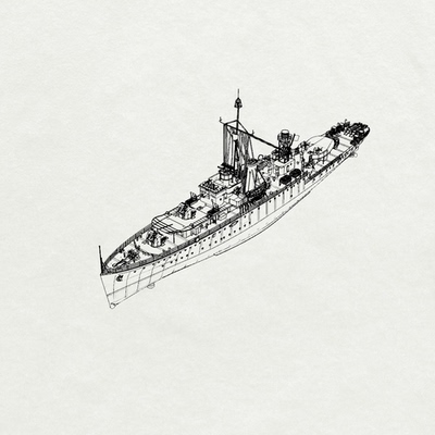 预售SSC1000255/S 1/1000 英国皇家 白鹭级 白鹭号 驱逐舰 L75