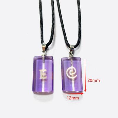 水晶玛瑙玉石一往情深情侣项链坠时尚流行饰品跨境电商摆件热卖款