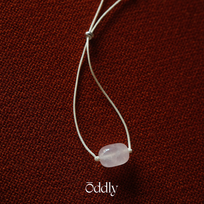 “TALK”天然石蜡绳百搭简约饰品