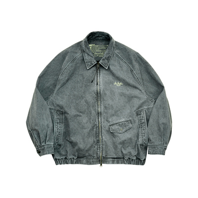 STRL 25FW 重磅底特律造旧自褪色短裝外套夹克