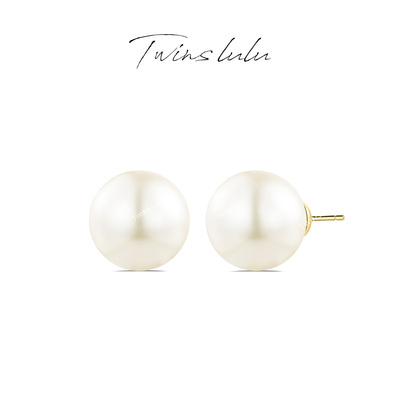 TWINSLULU法式女珠珠耳环