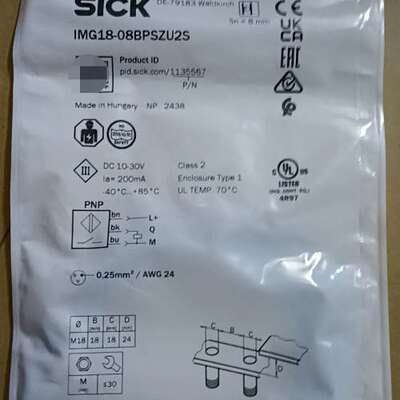 SICK西克接近传感器IMG18-08BPSZU2S，匈议价