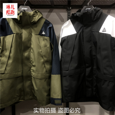 李宁2021秋冬连帽运动风衣