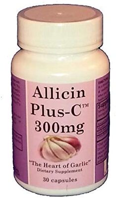 美国代购AllicinPlus-C™ 300mg of Garlic Allicin - 30 Vegetar