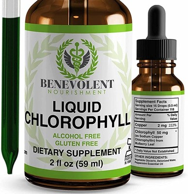 美国代购Chlorophyll Liquid Drops – Energy Boost | Immune Sy