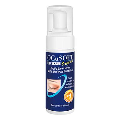 Scrub Foaming Eyelid Cleanser, 7.25 Fluid Ounce