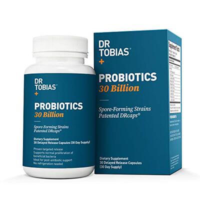 Dr Tobias Probiotics 30 Billion - 10 Strains, Delay Release
