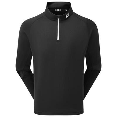 代购Footjoy男士毛衣吸湿聚酯拉链运动户外针织保暖简约