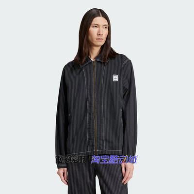 阿迪达斯男子工装风运动夹克外套