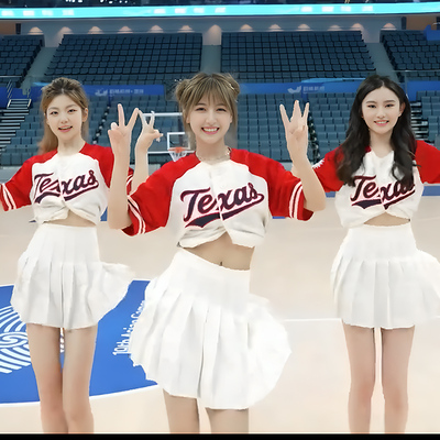 啦啦队服装女团成人篮球宝贝拉拉队学生啦啦操青春活力舞蹈表演服