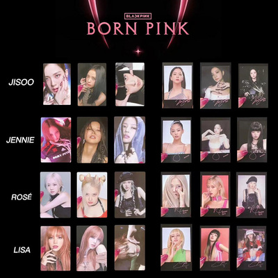 正版BlackpinkK4特典小卡
