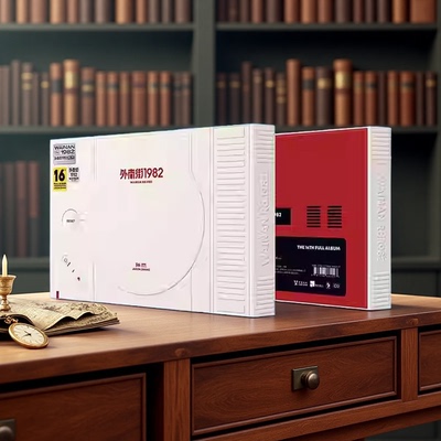 正版 张杰新实体专辑 外南街1982 CD唱片小卡贴纸海报歌词本周边