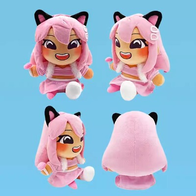 跨境新品Layla Roblox plush公仔毛绒玩具儿童生日礼物女孩玩偶