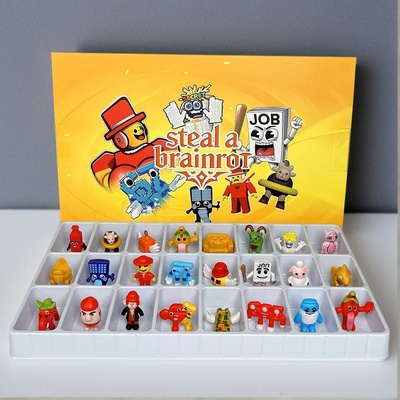 steal a brainrot游戏公仔洞洞乐24公仔手办大全套儿童礼物戳戳乐