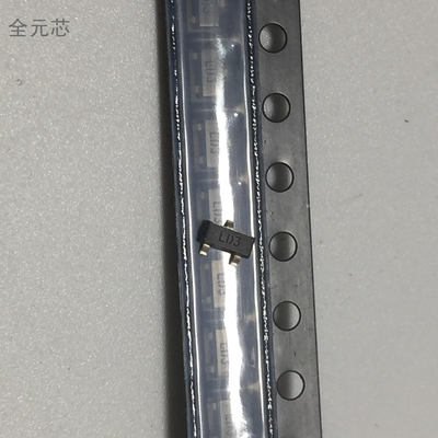 全新原装 BAT54S 丝印LD3 30V0.2A 二极管 贴片SOT-23 BAT54SLT1G