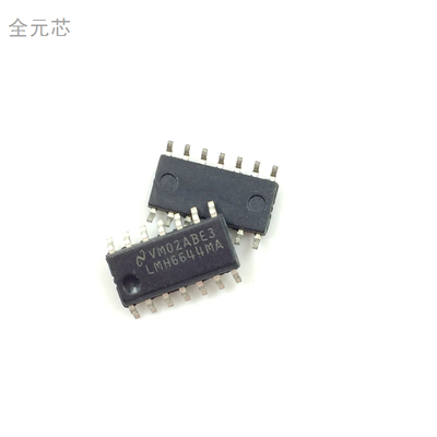 LMH6644MA 芯片 IC集成电路 贴片14脚  SOP14封装 放大器
