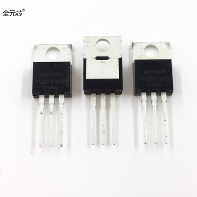 IRF540NPBF 场效应MOS管IRF540N 直插 100V33A N沟道 TO220