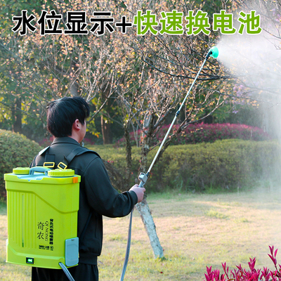 农用电动喷雾器背负式高压打药机