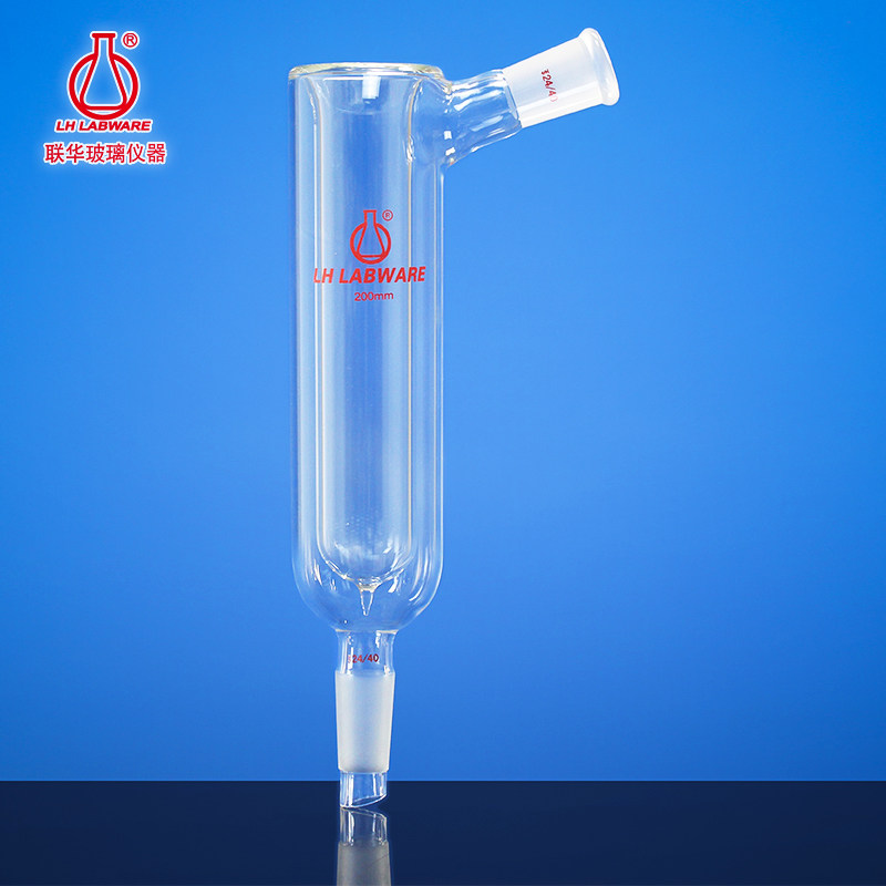 具磨口105度杜瓦瓶类型冷凝器液氮干冰冷阱冷凝管 LH-186_虎窝淘