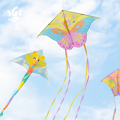 古古楽gugu微风易飞龙年蝴蝶风筝