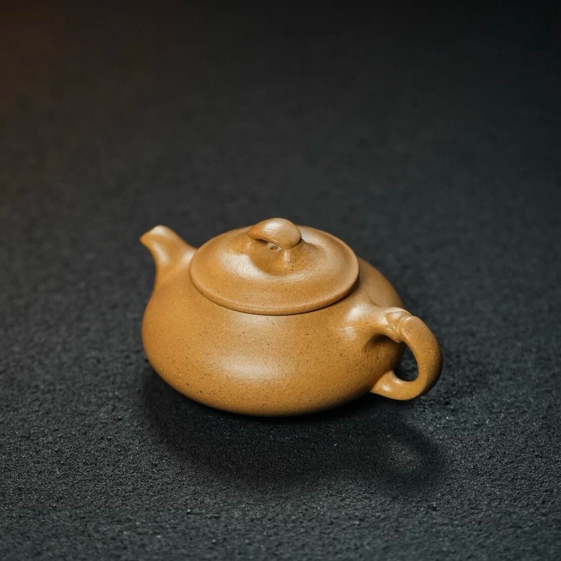 宜兴紫砂茶壶【简瓢·性价比·100cc】精品手工泡茶器小品壶原矿