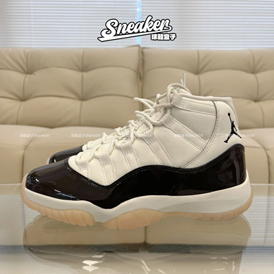 极速发货 Air Jordan 11 AJ11耐磨复刻樱花康扣篮球鞋AR0715-101