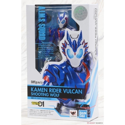 万代 SHF 野狼 假面骑士01 二骑 不破谏 射击野狼巴尔坎 手办模型