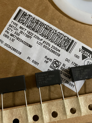 250v224/220NF,VISHAU-ERO ,MKT1822422255W1822薄膜电容器0.22uf