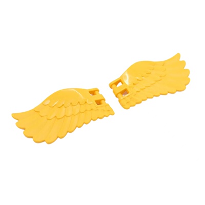 乐高LEGO 零配件 中黄色 飞马翅膀20312 20313 4x7 羽翼 A5