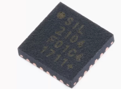 CP2104-F03-GM QFN-24 USB至UART桥接控制器 SGL 接口电路芯片IC