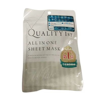 包装磨损日本面膜quality first皇后的秘密多效合一面膜面膜