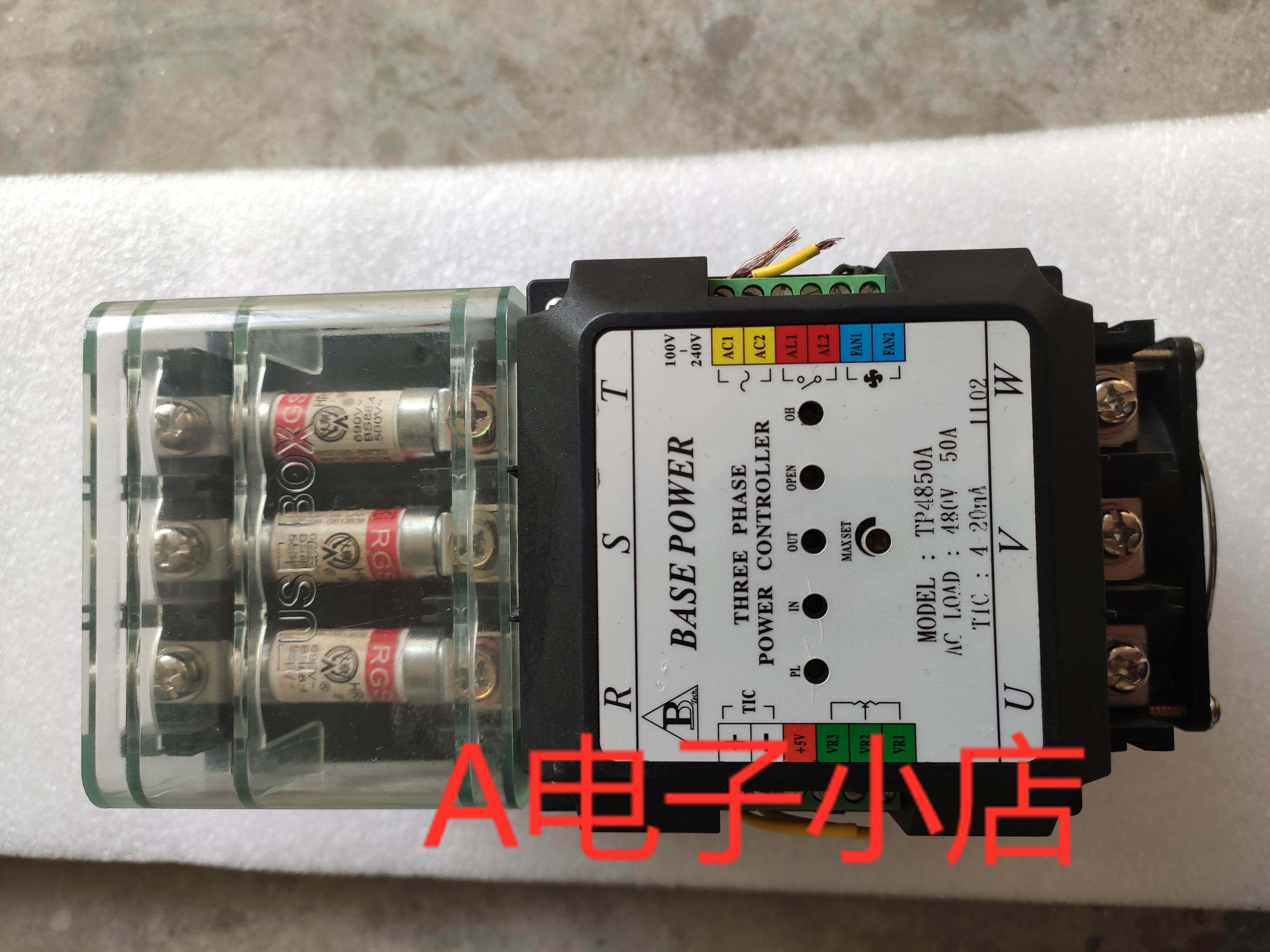 台湾 SCR电力调整器TP4850A 480V 50A现货包好成色新实物拍摄议_虎窝淘