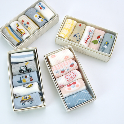 斑比卡通棉袜夏季舒适薄款