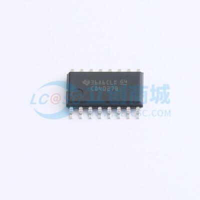 CD4027BNSR SO-16-208mil 触发器TI (德州仪器) 全新原装 BOM配单