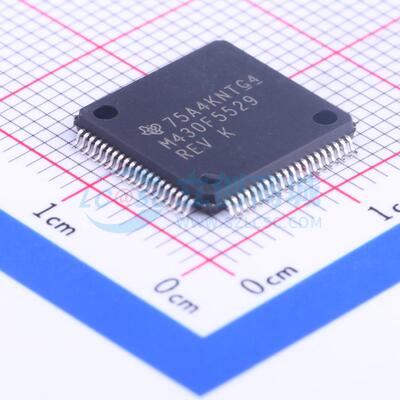 MSP430F5529IPNR LQFP-80(12x12) 单片机(MCU/MPU/SOC)TI (德州仪