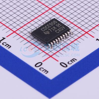 CDCE906PW TSSOP-20 时钟发生器/频率合成器/PLLTI (德州仪器) 全