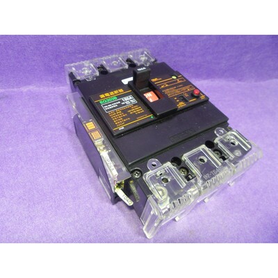 富士电动EG203B 100A亲笔签名断路器220V,二手