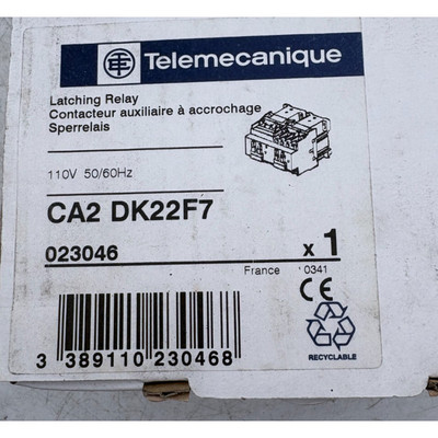 SCHNEIDER ELECTRIC CONTACTEUR AUXILIAIRE CA2 DK 122F7 x1