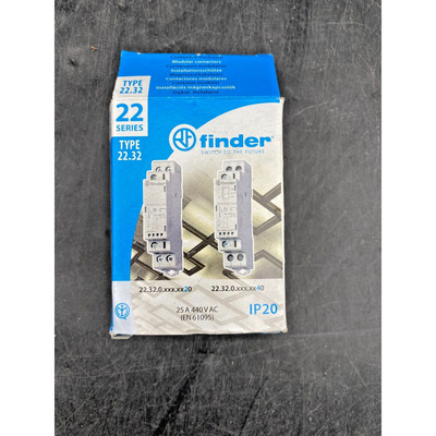FINDER 22.32.0.230.4320 25A-440V 230V AC/DC CONTACTEUR MODUL