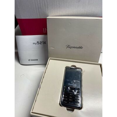 Sagem my521X Faconnable Mobile Phone Old Stock Rare collecto